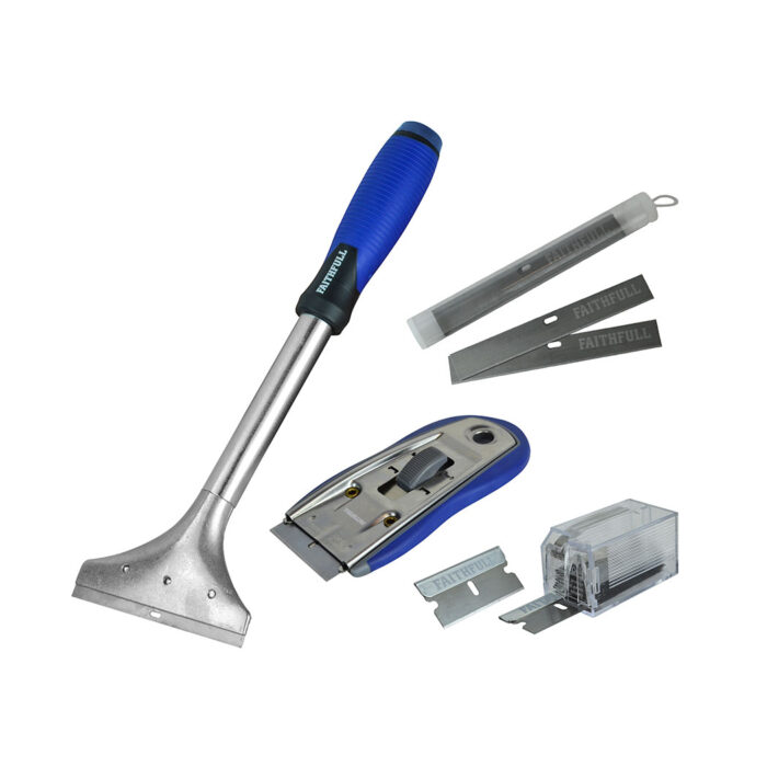 Long Handled & Razor Blade Scrapers With Blades : RH Gaudion